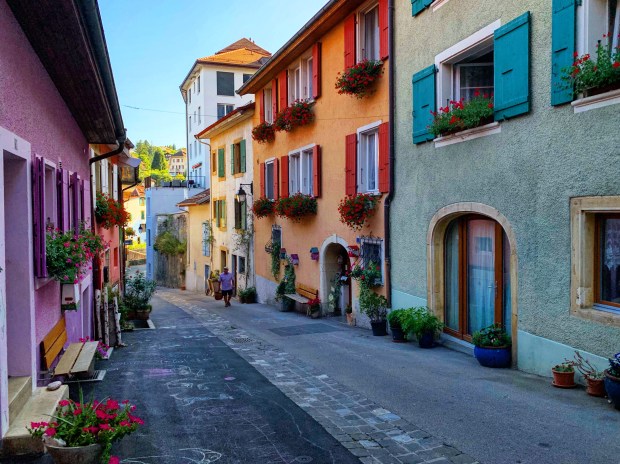 Besançon to the Swiss border, and beyond – All roads lead to Rome